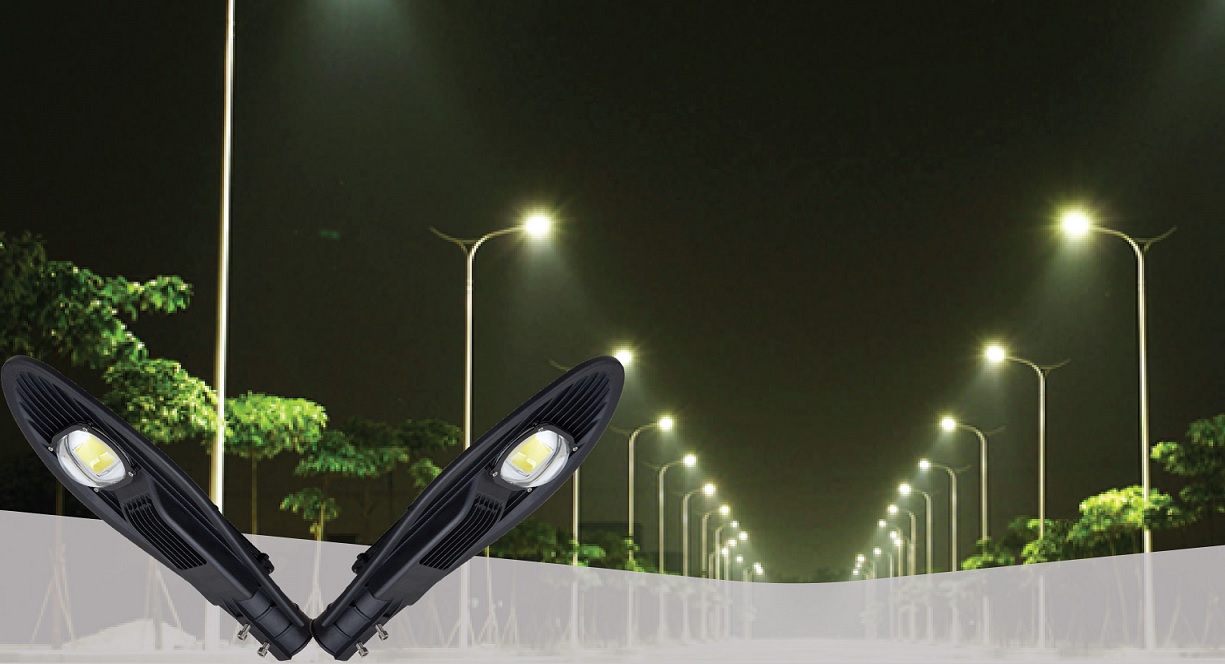 Đèn đường led 50W hình lá - Đèn led đường phố - Đèn LED TBD Bắc Ninh ...